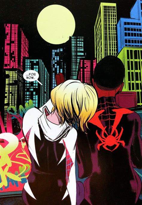 Miles And Gwen Spider Gwen Marvel Spider Gwen Spiderman And Spider Gwen