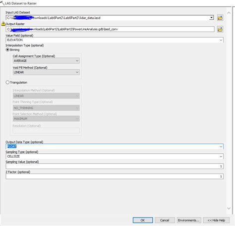 solved las dataset to raster error esri community