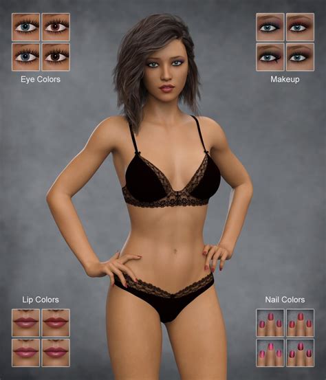 Genesis 8 Female Character Bundle 1 Daz Content By Daz Girls