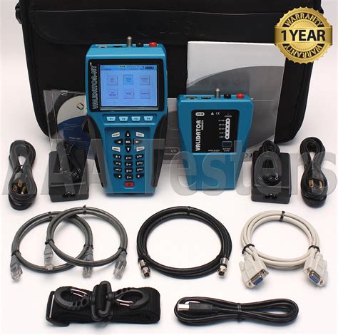 test um jdsu validator nt905 network lan ethernet cable tester nt 905