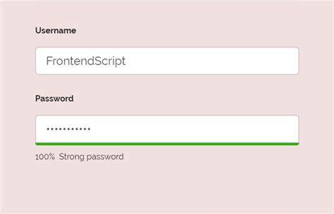 password strength meter jquery plugin frontendscript