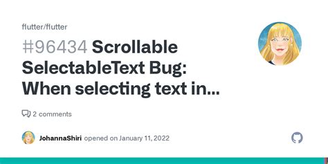 scrollable selectabletext bug when selecting text in the bottom the