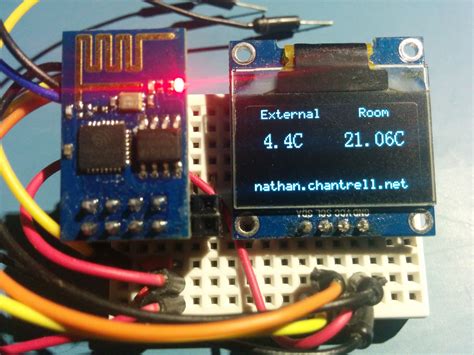 esp8266 mqtt oled display electronics pinterest