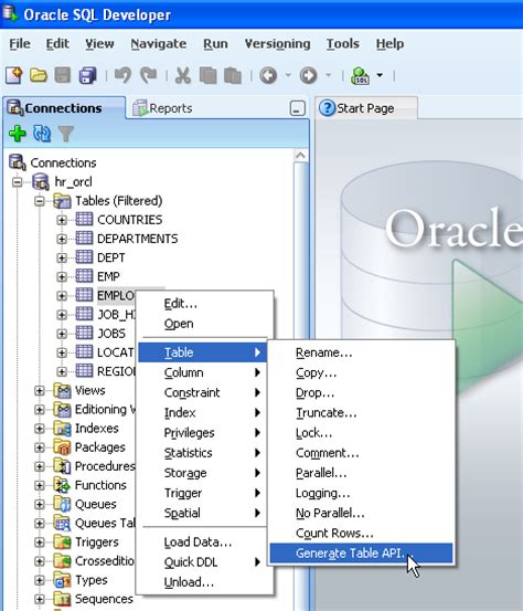 truncate table oracle in procedure j and m decorations inc