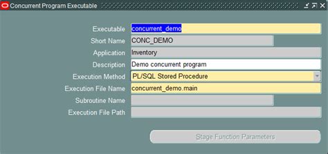 pl sql stored procedure concurrent program in oracle apps oracleknowhow