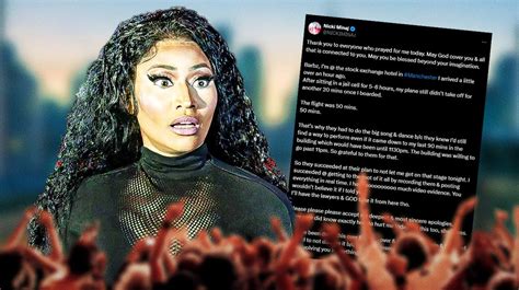 Nicki Minaj Posts Im So Sorry Apology For Canceling Show Following