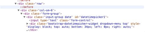 javascript controlling the datepicker calendar margin
