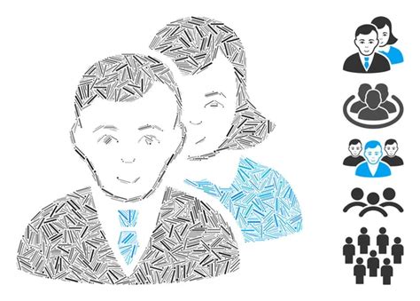 7 532 Collage Personas Stock Illustrations Depositphotos