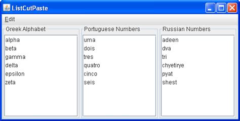 ccp in a non text component the java™ tutorials creating a gui with