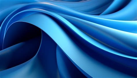 Premium Photo 3d Render Abstract Modern Blue Background