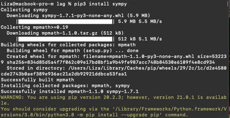 python installing sympy on mac does nothing stack overflow