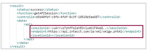 your first xml api calls sage intacct developer