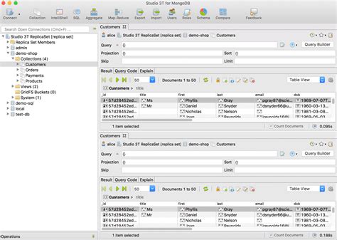 working with mongodb collections crud count sort limit size and more