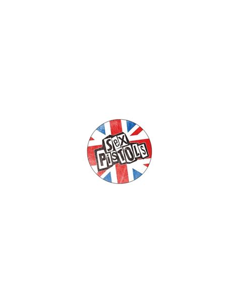 Sex Pistols Flag Logo Button