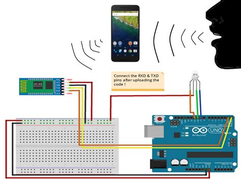control leds with voice command arduino bluetooth module tutorial