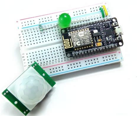 Interface Pir Sensor With Nodemcu 6 Steps With Pictures Instructables