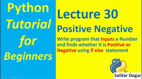 python program number is positive negative or zero using if else