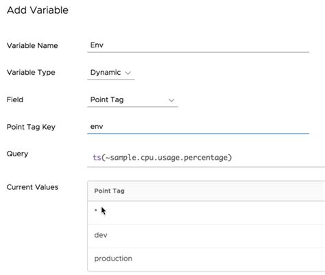 dashboard variables and global filters tanzu observability documentation