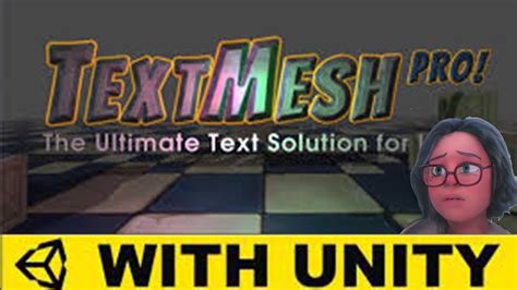 unity text vs textmesh vs textmeshpro buton error youtube