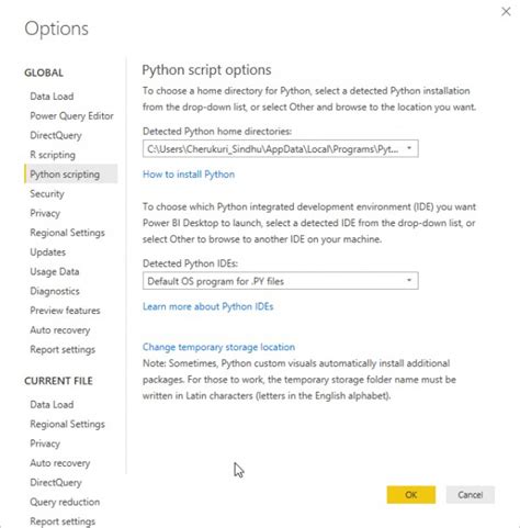 setup python with power bi edureka community