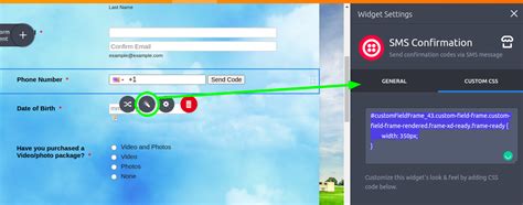 twilio widget dropdown box has scrollbars