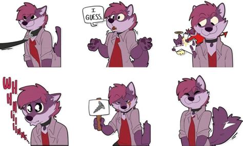 Draw Furry Sticker For Telegram Discord Twitch Crypto  Animation