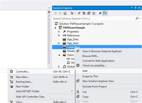 getting started with ej 1 asp mvc pdfviewer control