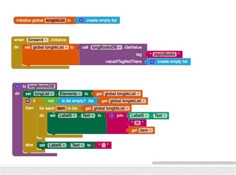 how do i access the same list on different screens mit app inventor