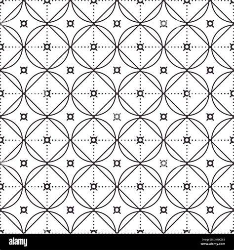 Traditional Chinese Japanese Vector Flat Seamless Patterns Stock