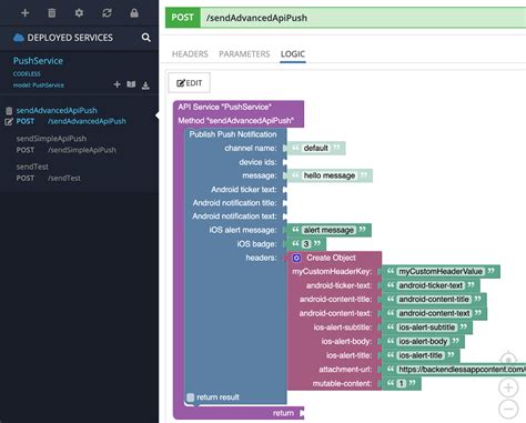ios push notification setup for react native apps backendless