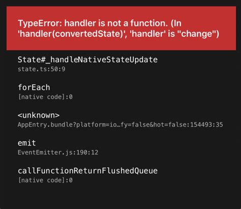 when internet connection is lost typeerror handler is not a function