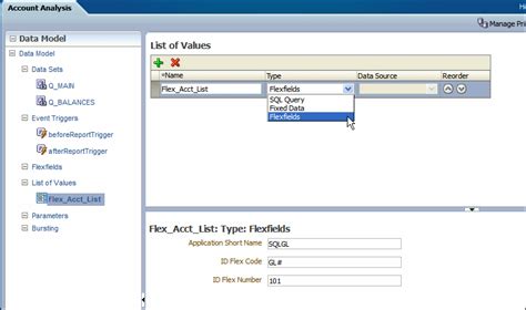 adding parameters and lists of values