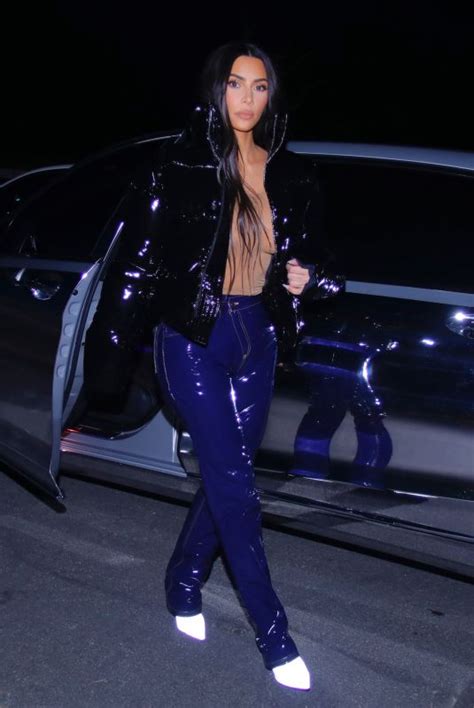Kim Kardashian Night Out In Los Angeles 02 18 2021 Hawtcelebs