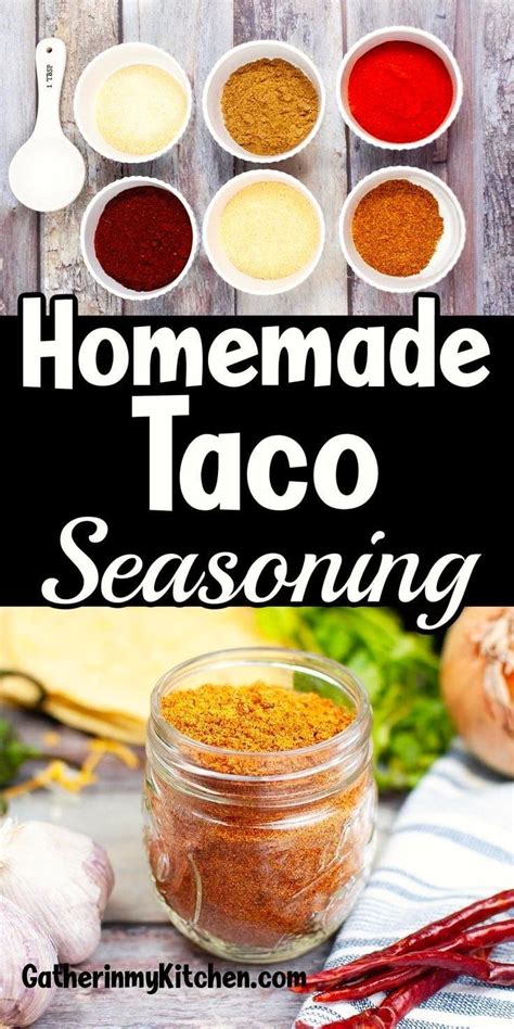 Ground Beef Taco Seasoning Homemade Taco Seasoning Recipe Homemade