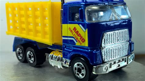 Hot Wheels Ford Stake Truck Collector 99 1990 Semi Trucks Car