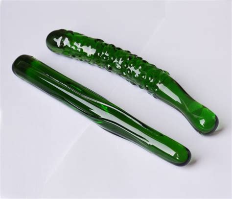 8 cucumber glass dildo green wand sex toy eggplant etsy