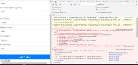 getting undefined push error when saving angular form to firebase