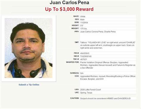 new face added to texas most wanted sex offenders list