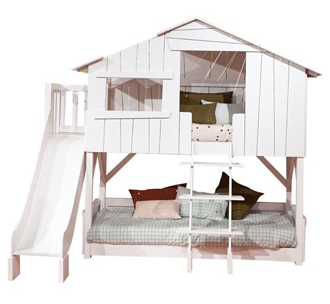 Lit Superposé Cab Toboggan Pf Mathy By Bols Cabane Simple