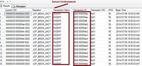 how to track database transaction log in sql server 2012
