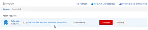 azure devops and tfs extension version compatibility octopus deploy