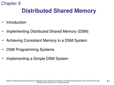 Ppt Distributed Shared Memory Powerpoint Presentation Free Download