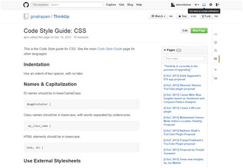 a list of css style guides for inspiration