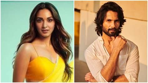 Shahid Kapoor Compliments Kiara Advanis New Pic In Yellow Saari