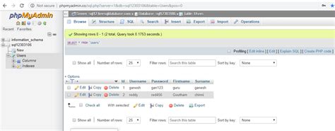 jmeter i got an issue with database as cannot create