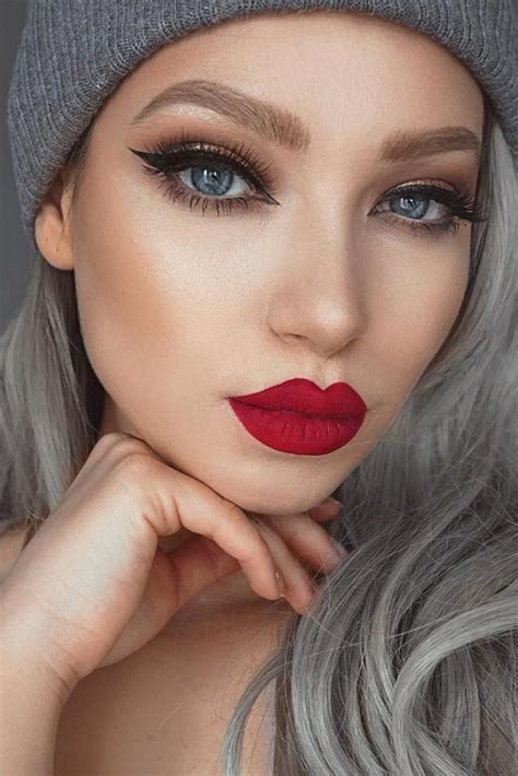 48 Red Lipstick Looks Get Ready For A New Kind Of Magic Red Lip