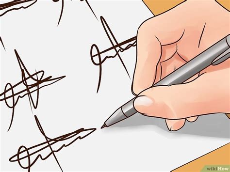 3 Formas De Falsificar Una Firma Wikihow