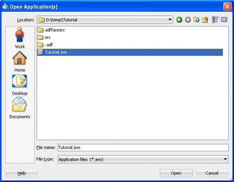 oracle jdeveloper 11g release 2 tutorials developing