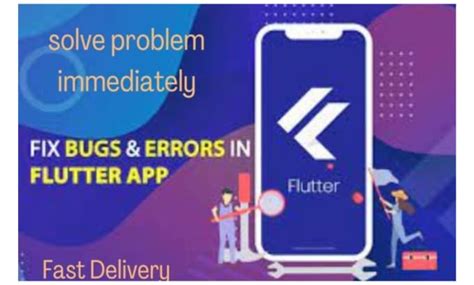 fix crashes errors and bugs in your flutter application by itx sohi 07