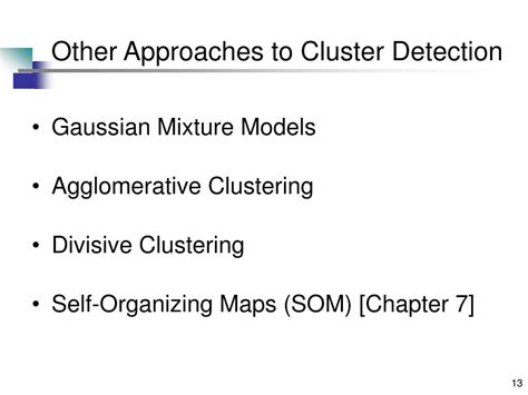 Ppt Chapter 11 Automatic Cluster Detection Powerpoint Presentation
